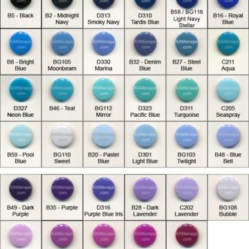 What snap colors can I choose from? – Sacred Sprouts